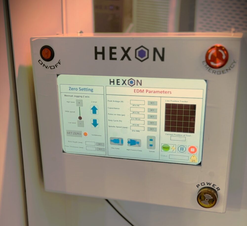 Electric Discharge Drilling Machine - Hexoninstruments